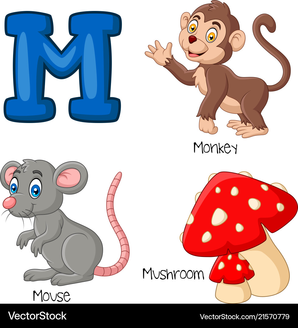 Letter M Cartoon Vector Images (over 1,300)