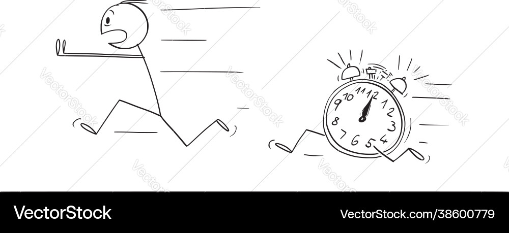 Stickman Clock Vector Images (94)