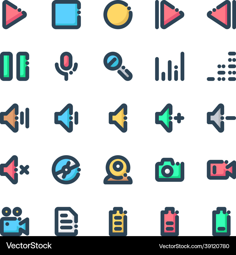 Media Royalty Free Vector Image - VectorStock