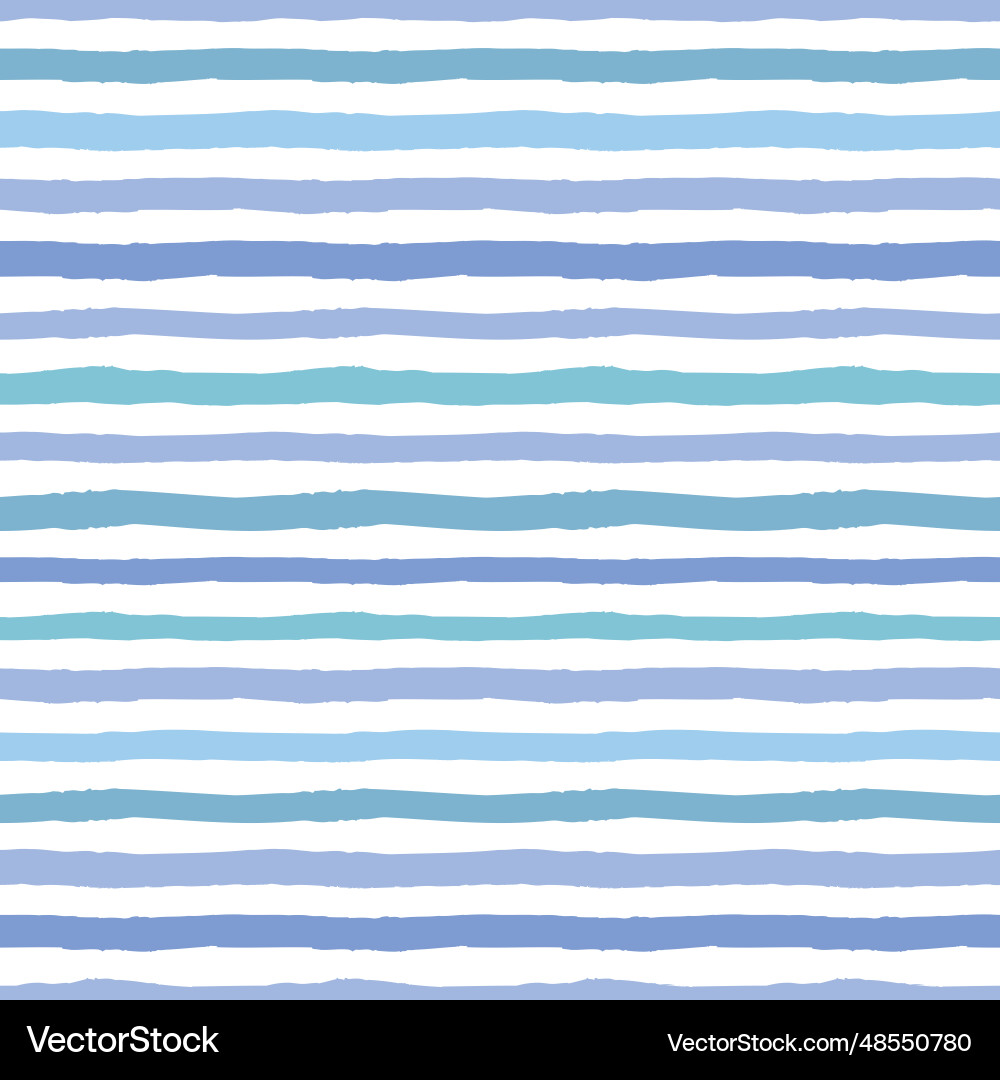 Nautical blue stripe background seamless Vector Image