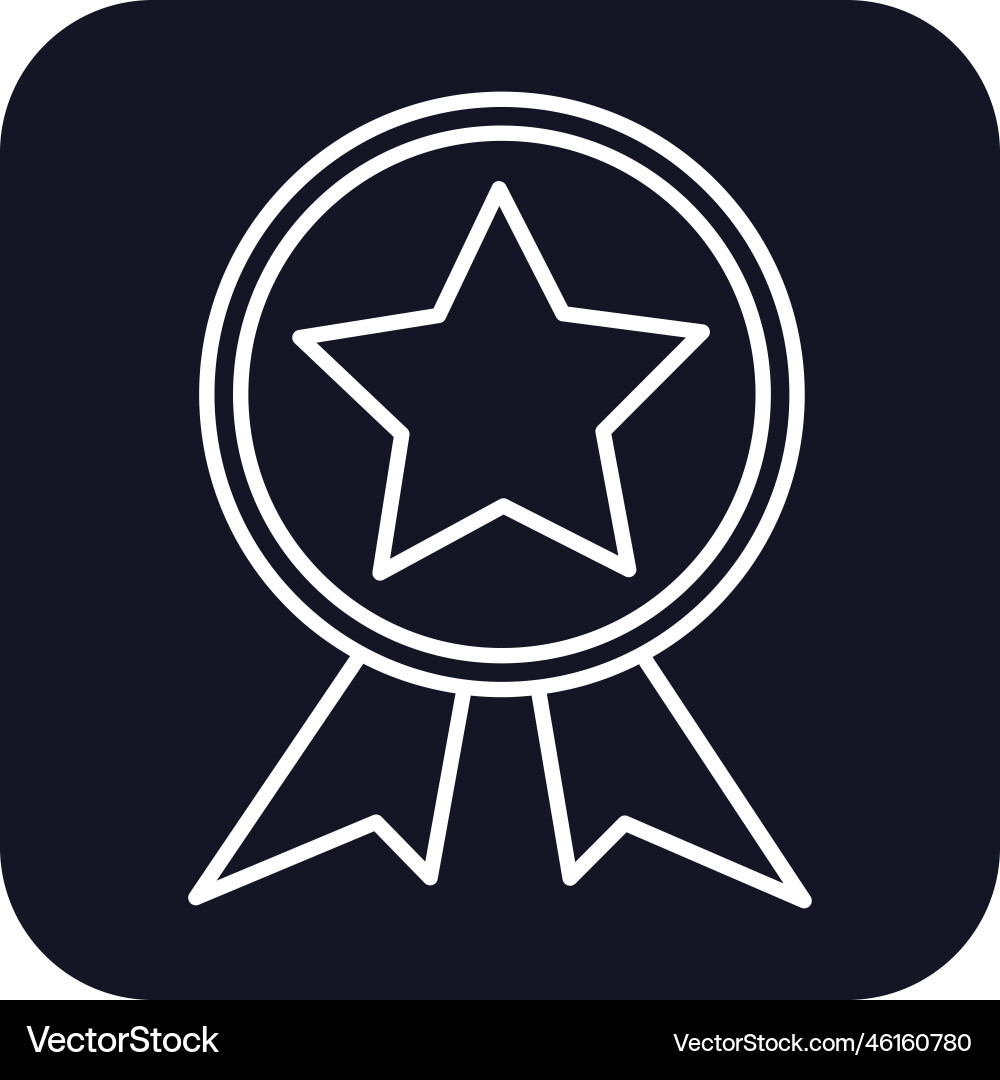 Reward Feedback-Symbole mit schwarzer Kontur Vektorbild