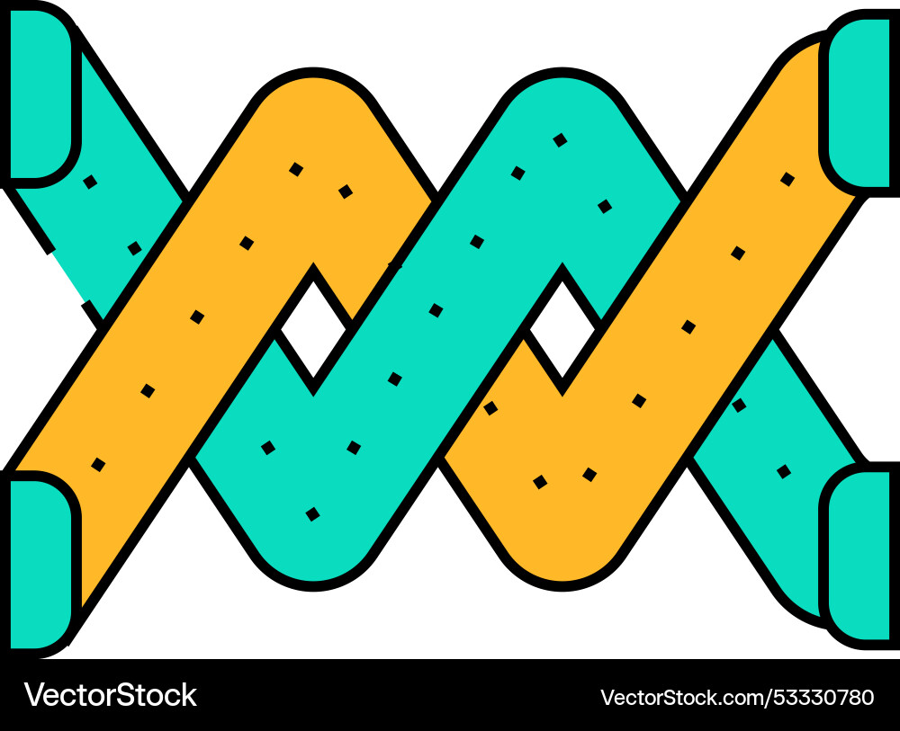 Spike protest meeting icon color Royalty Free Vector Image