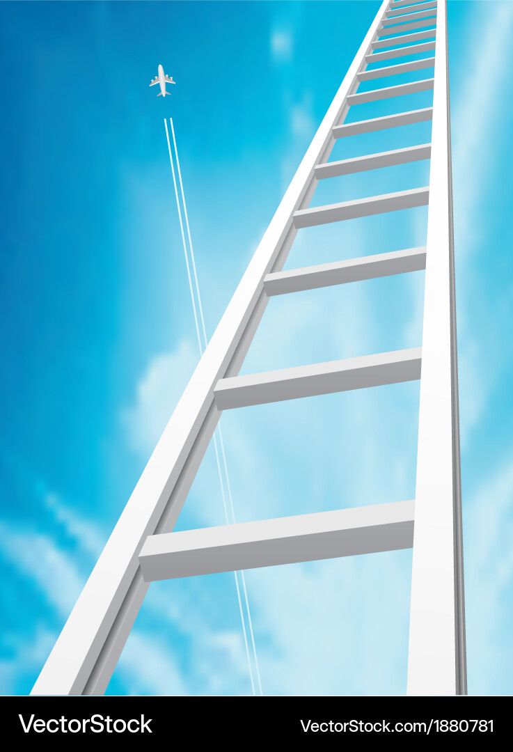Ladder Royalty Free Vector Image - VectorStock