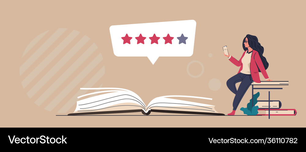 Book review online service for comments about Vector Image