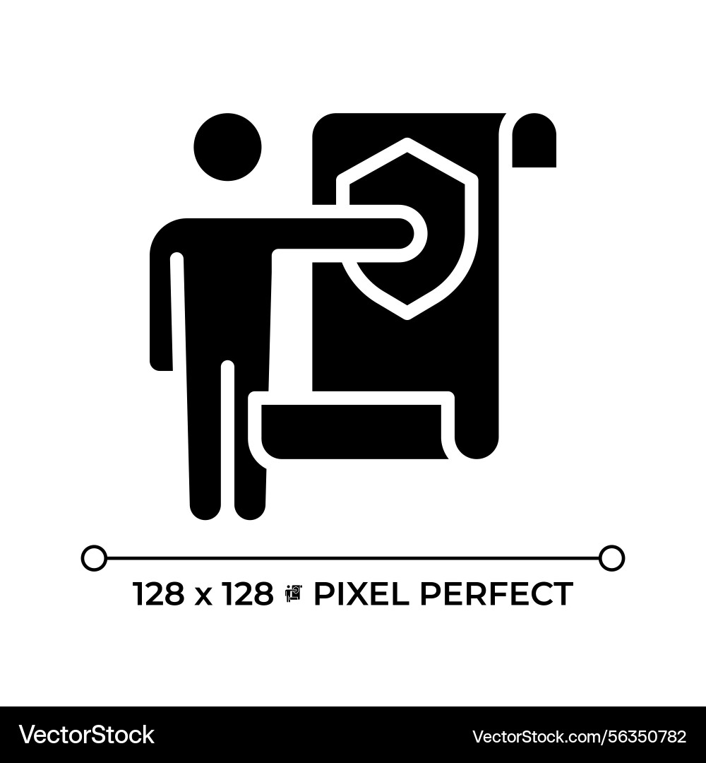 Freedom from state and interference in rights Vector Image