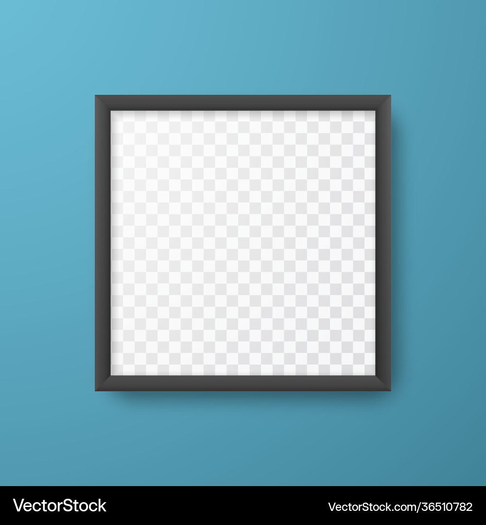 Photo frame for picture poster Royalty Free Vector Image