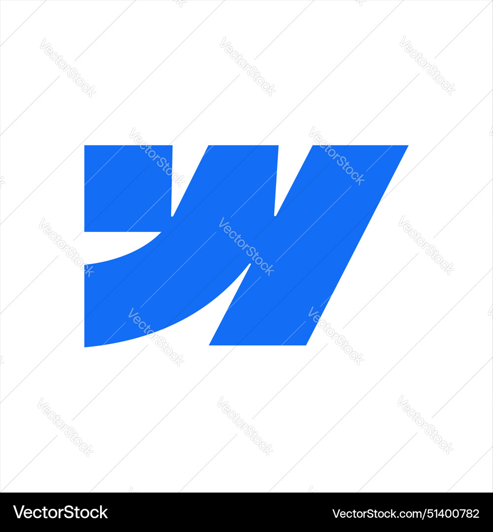 Webflow latest logo eps 10 on white background Vector Image