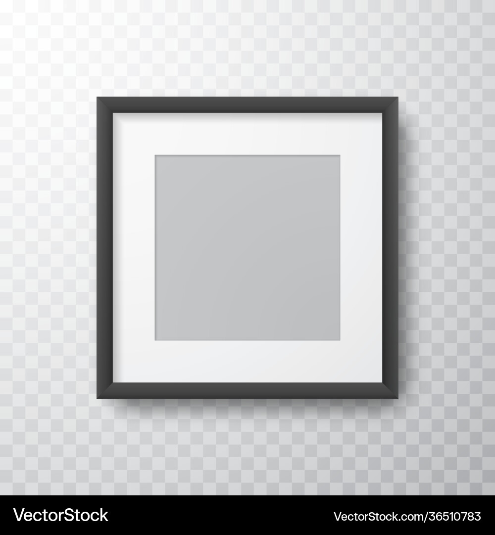 Photo frame for picture poster Royalty Free Vector Image