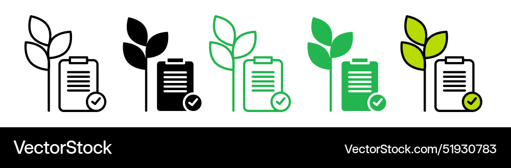 Premium herbal ingredients icon with natural Vector Image