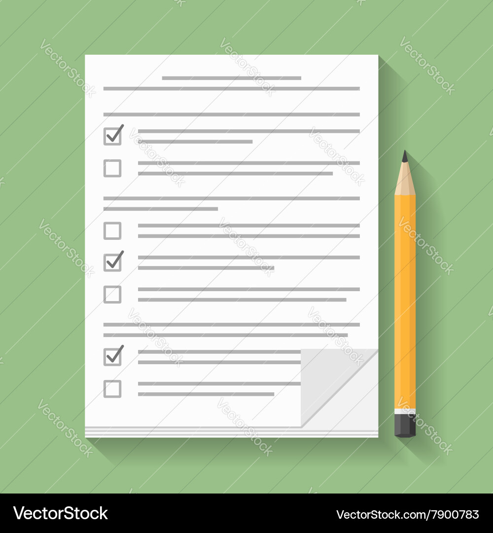 Survey Royalty Free Vector Image - VectorStock