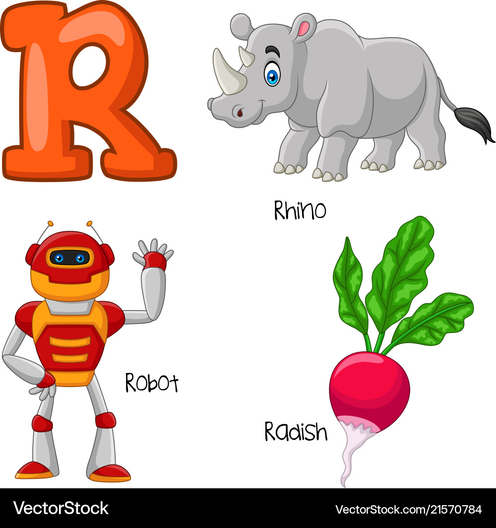 Letter R Rhino Vector Images (66)