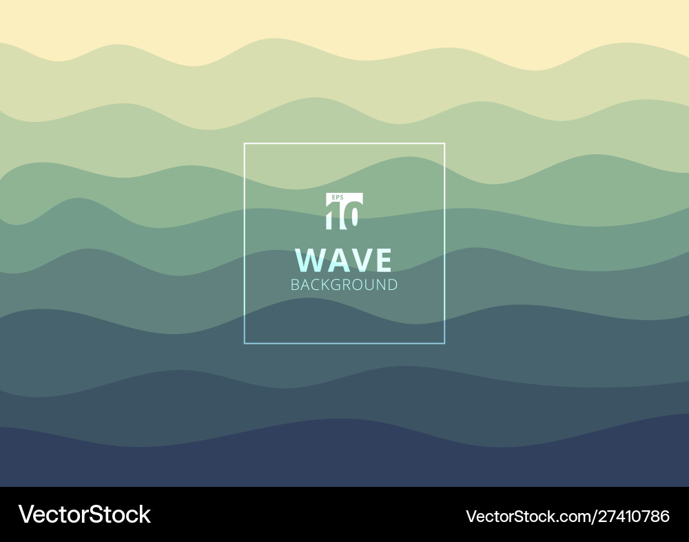 Abstract wave water pattern lines background Vector Image
