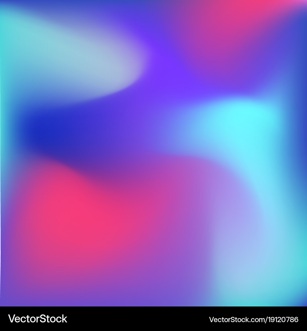 Cold colors gradient background Royalty Free Vector Image