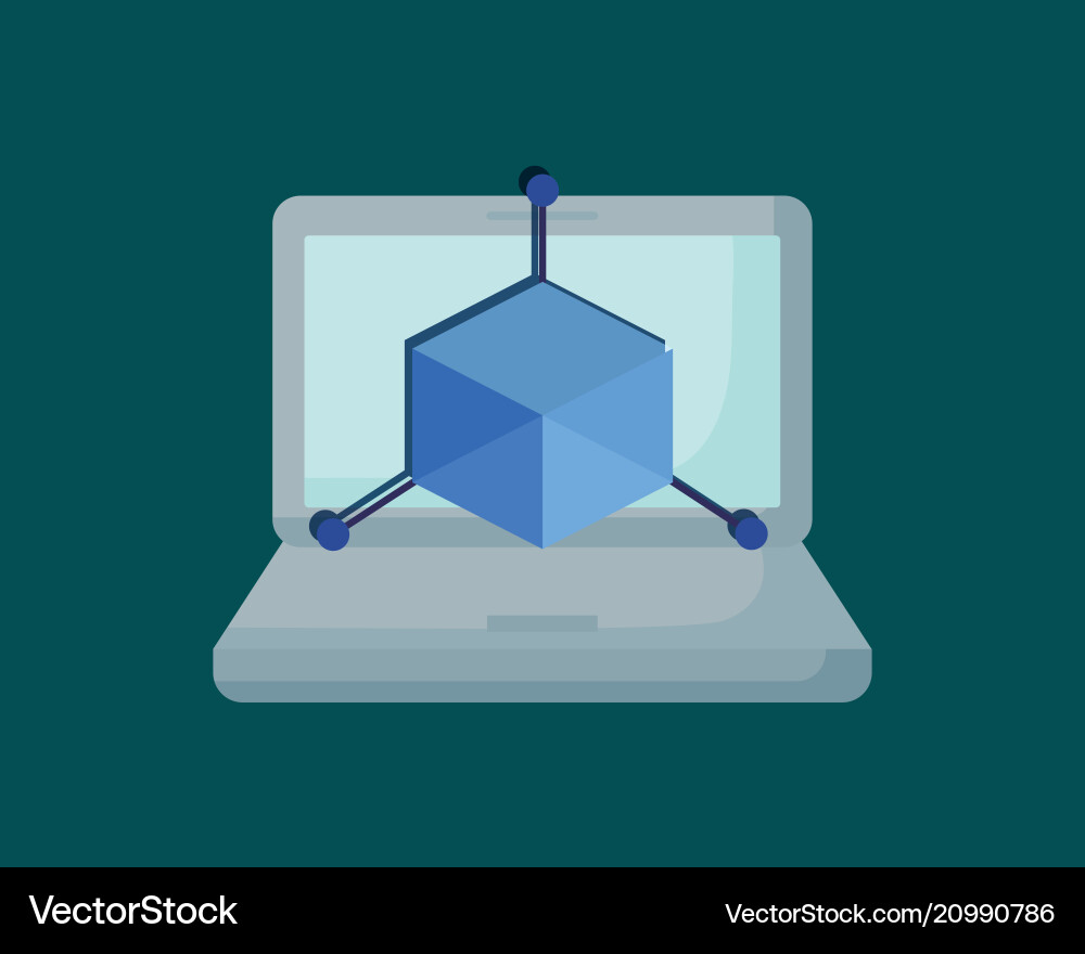 Virtual reality design Royalty Free Vector Image