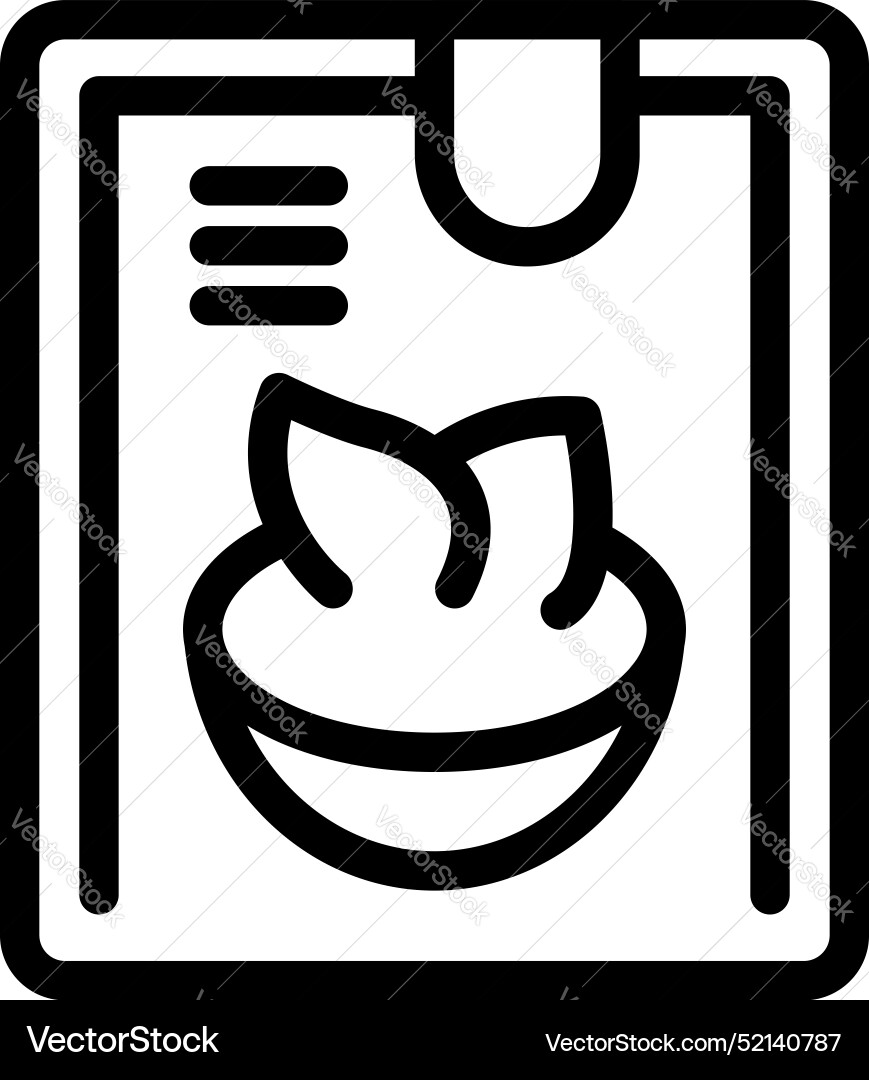 Food blog sharing cooking tips with delicious Vector Image