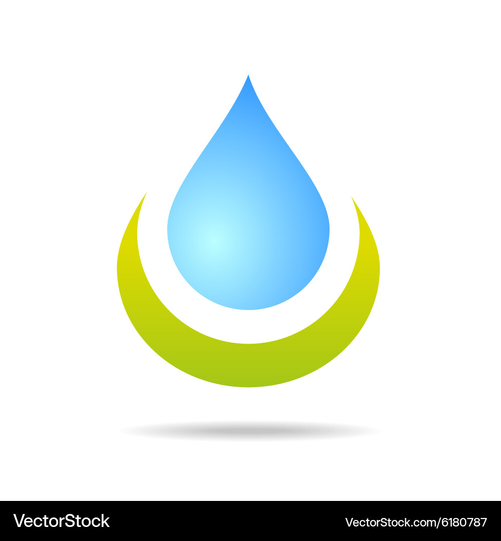 Water clear element Royalty Free Vector Image - VectorStock