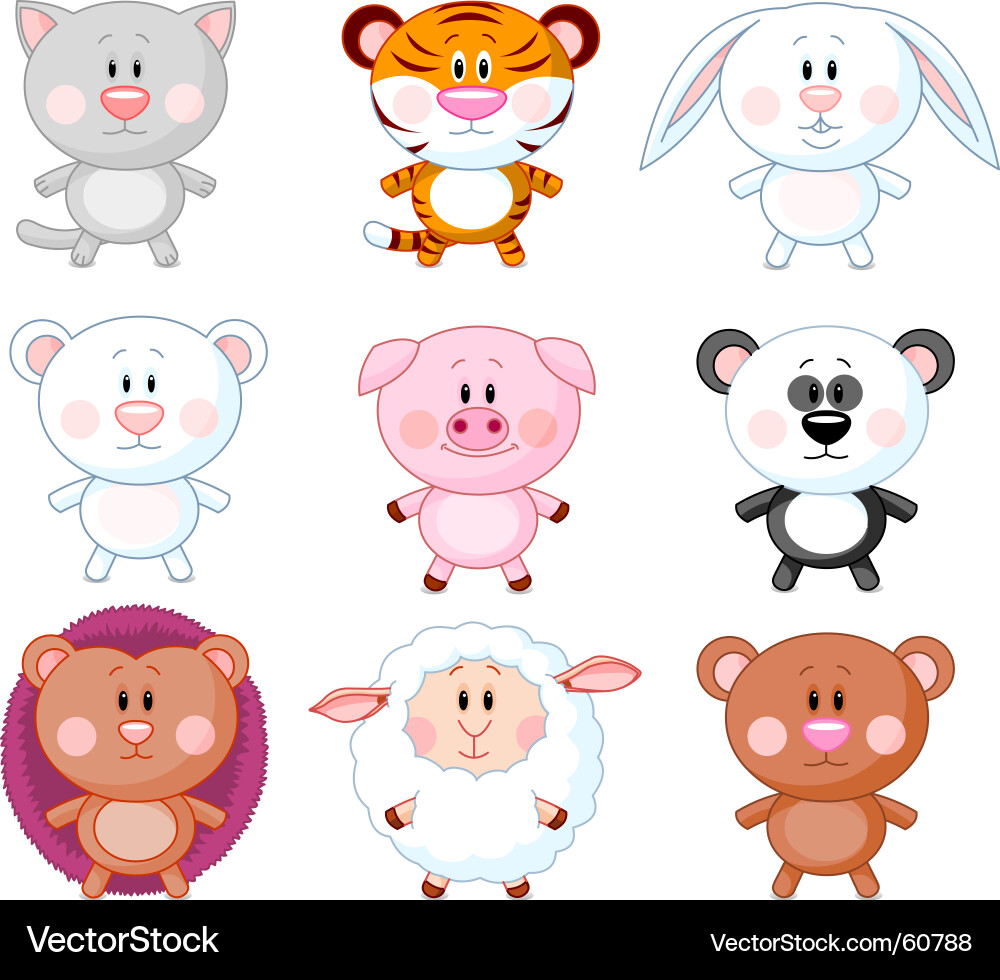 Animals Royalty Free Vector Image - VectorStock