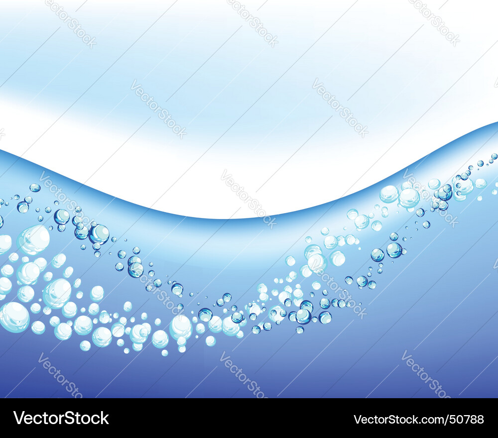 Water background Royalty Free Vector Image - VectorStock