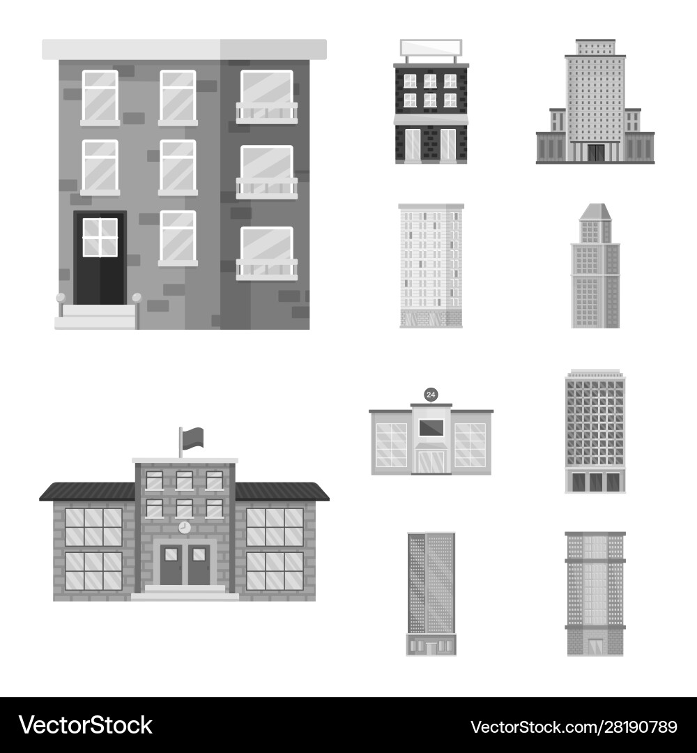 Design construction and city icon set Royalty Free Vector
