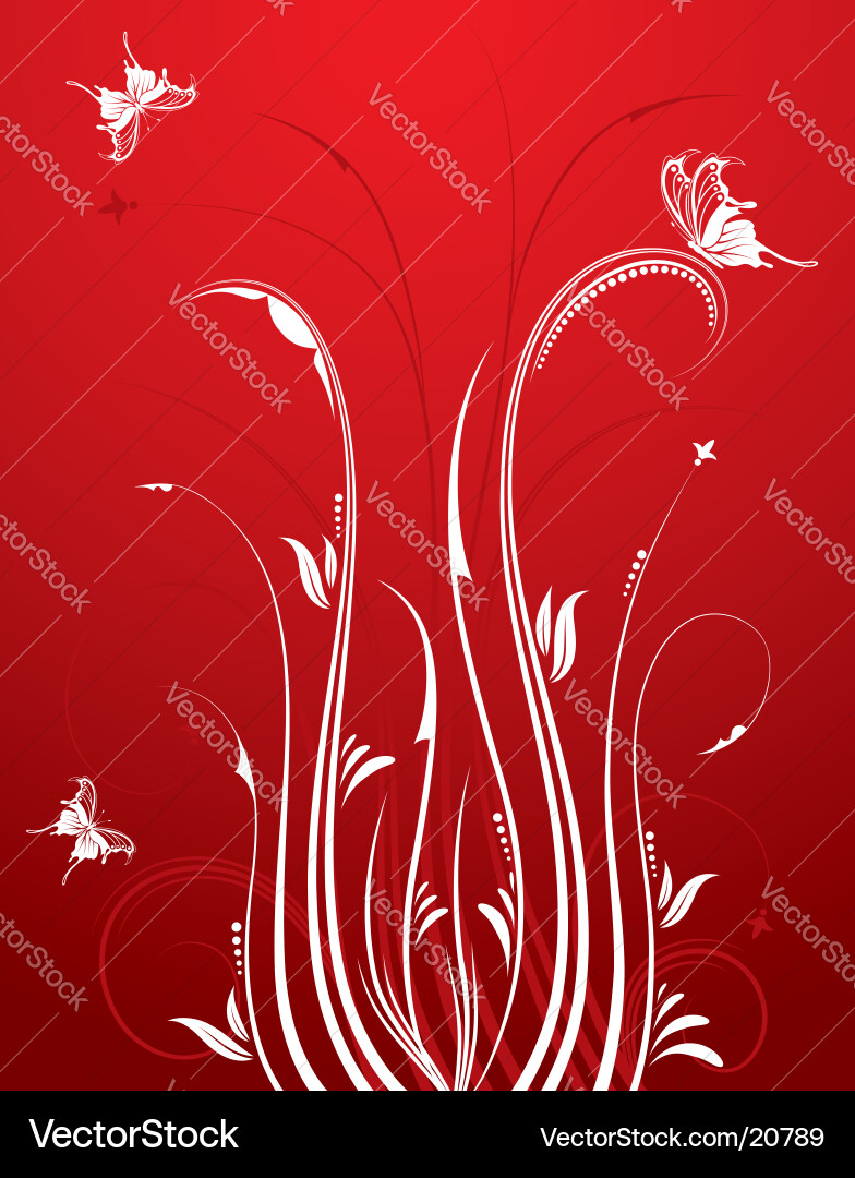 Floral nature design Royalty Free Vector Image