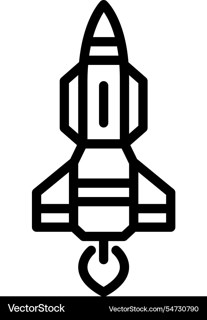 Missile Royalty Free Vector Image - VectorStock