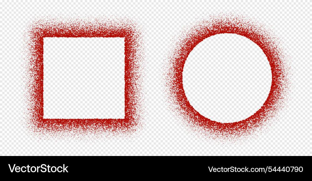 Pepper frame red chili border spicy paprika Vector Image