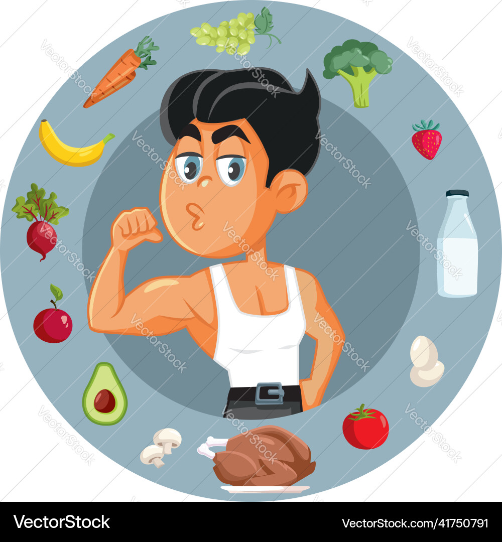 Healthy Person Cartoon