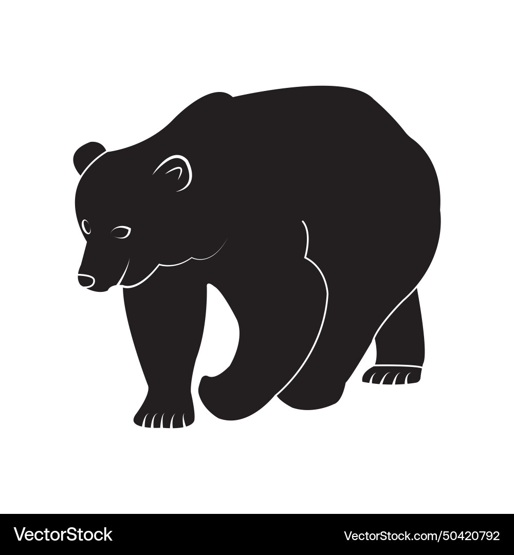 Bear icon Royalty Free Vector Image - VectorStock