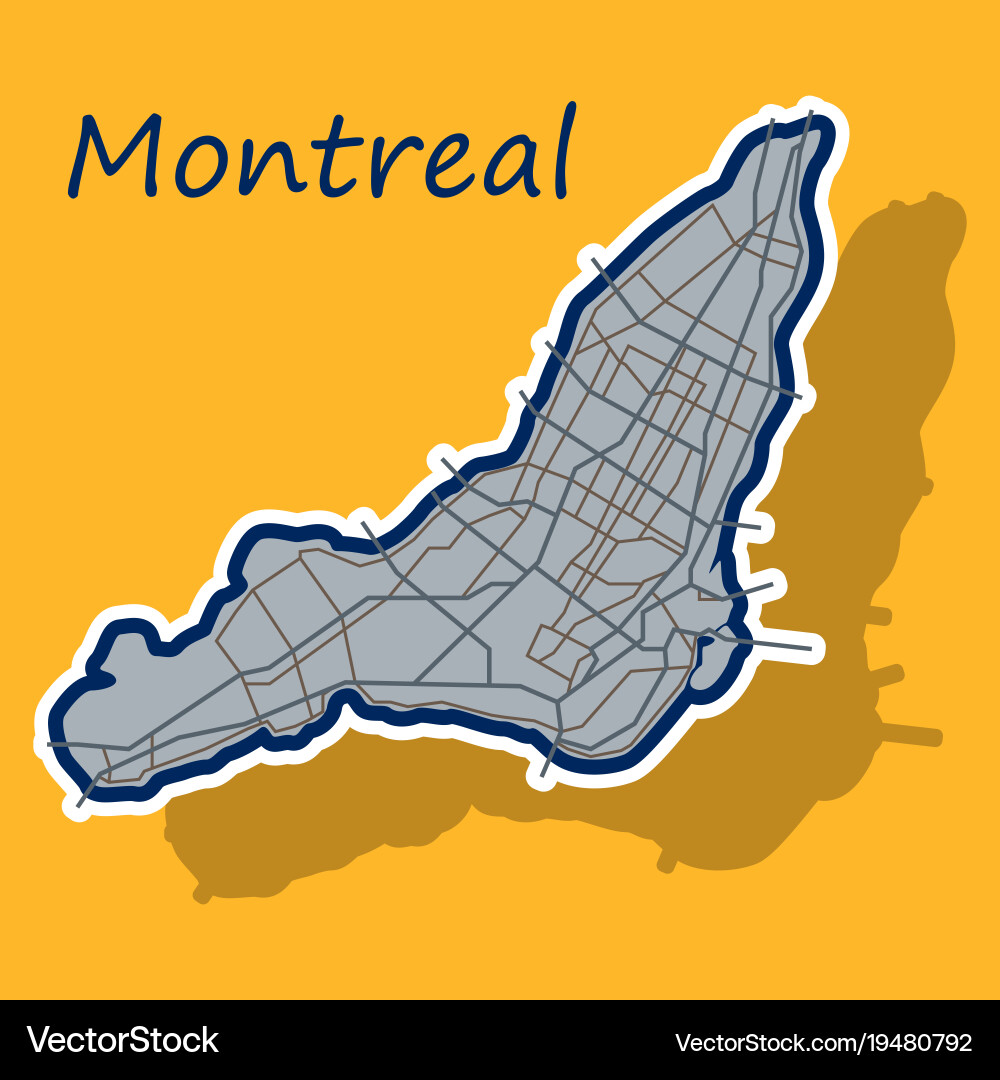 Free Montreal Map Vector Images (22)
