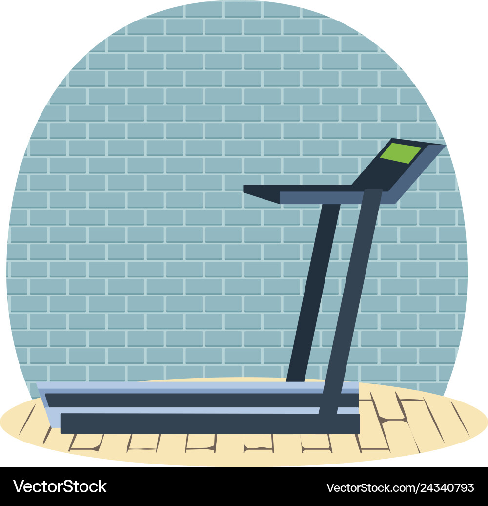 Running machine icon Royalty Free Vector Image