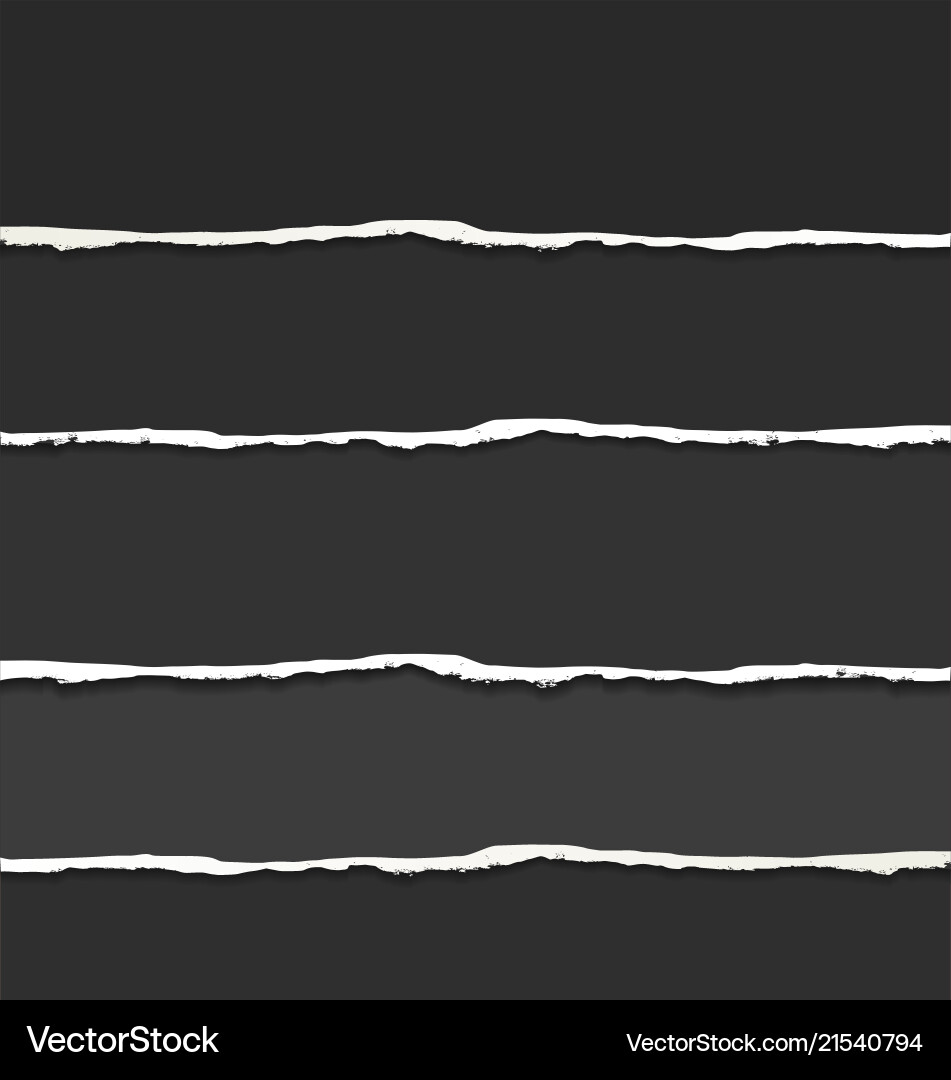 Colorful Torn Paper Layers Royalty Free Vector Image