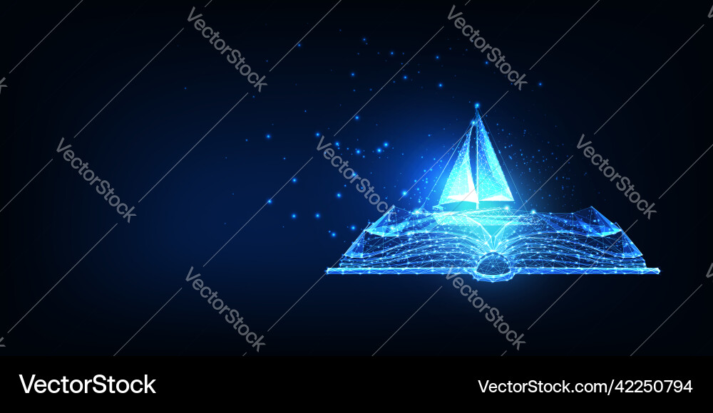 Futuristic imagination storytelling inspiration Vector Image
