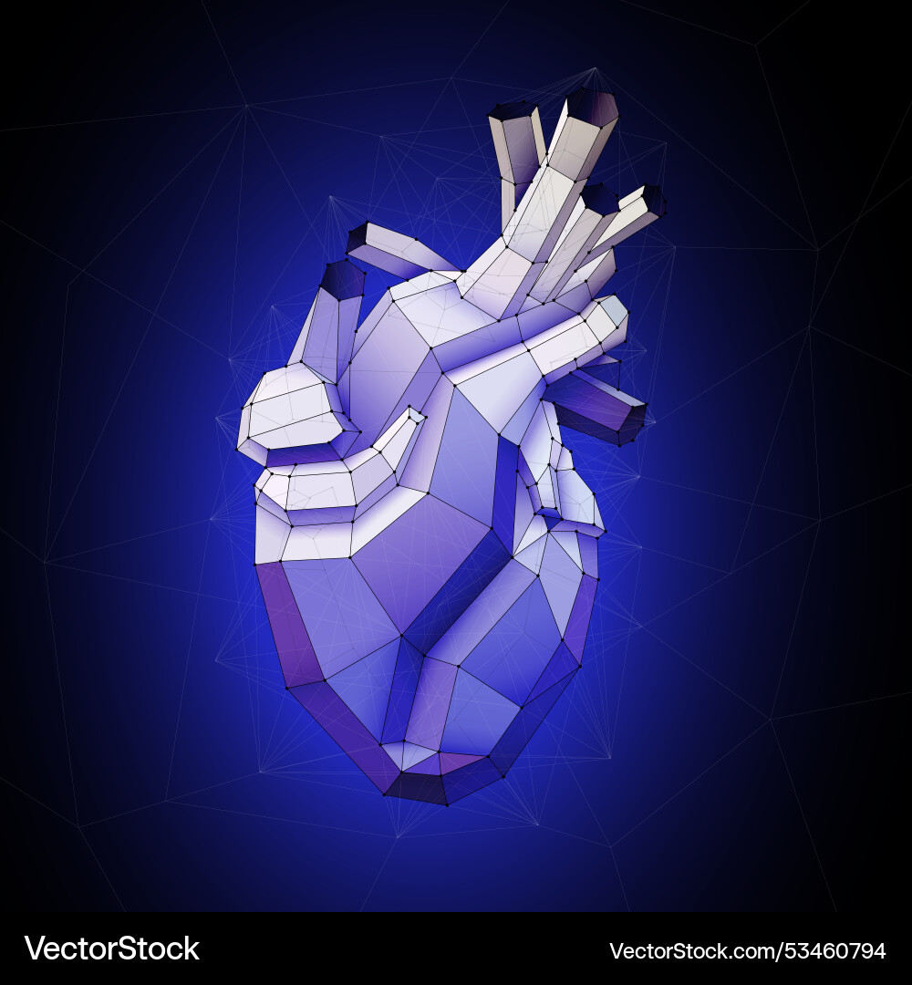 Heart-triangle-001 Royalty Free Vector Image - VectorStock