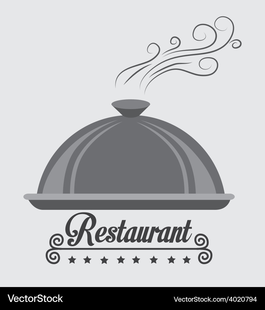 Restaurant design Royalty Free Vector Image - VectorStock