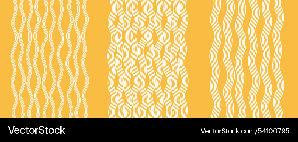 Noodle pattern poster Royalty Free Vector Image