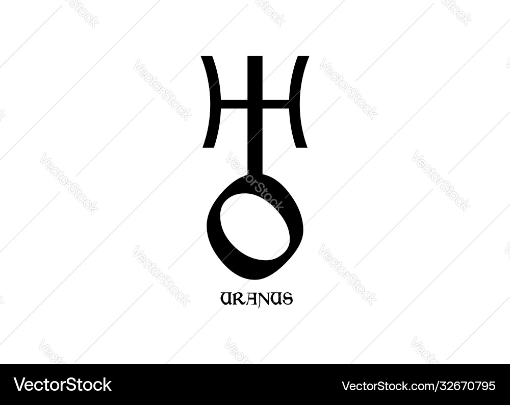 Uranus Greek Mythology Symbol Uranus, Greek God Of The Heavens And