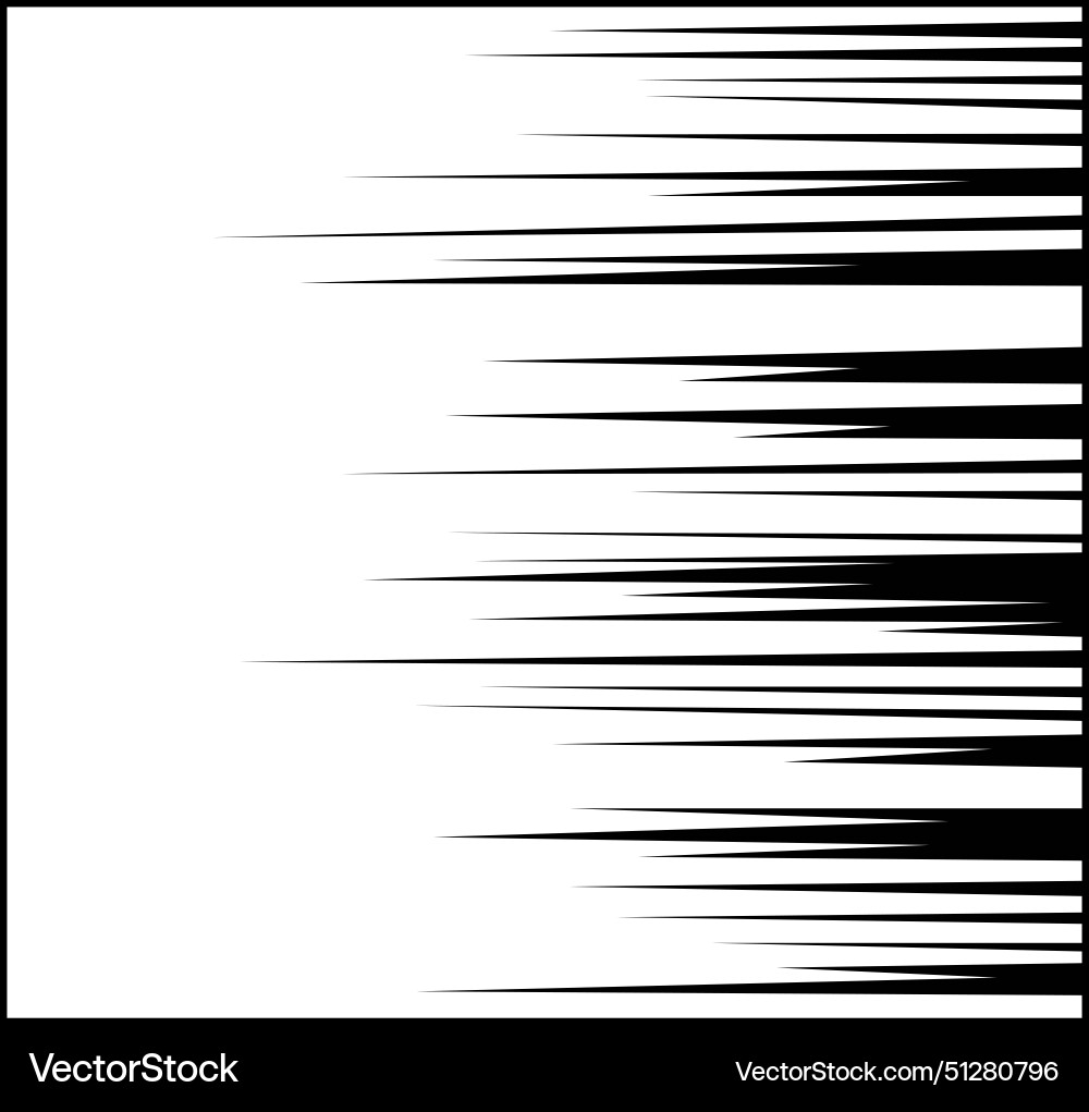 Manga speed lines effect background Royalty Free Vector