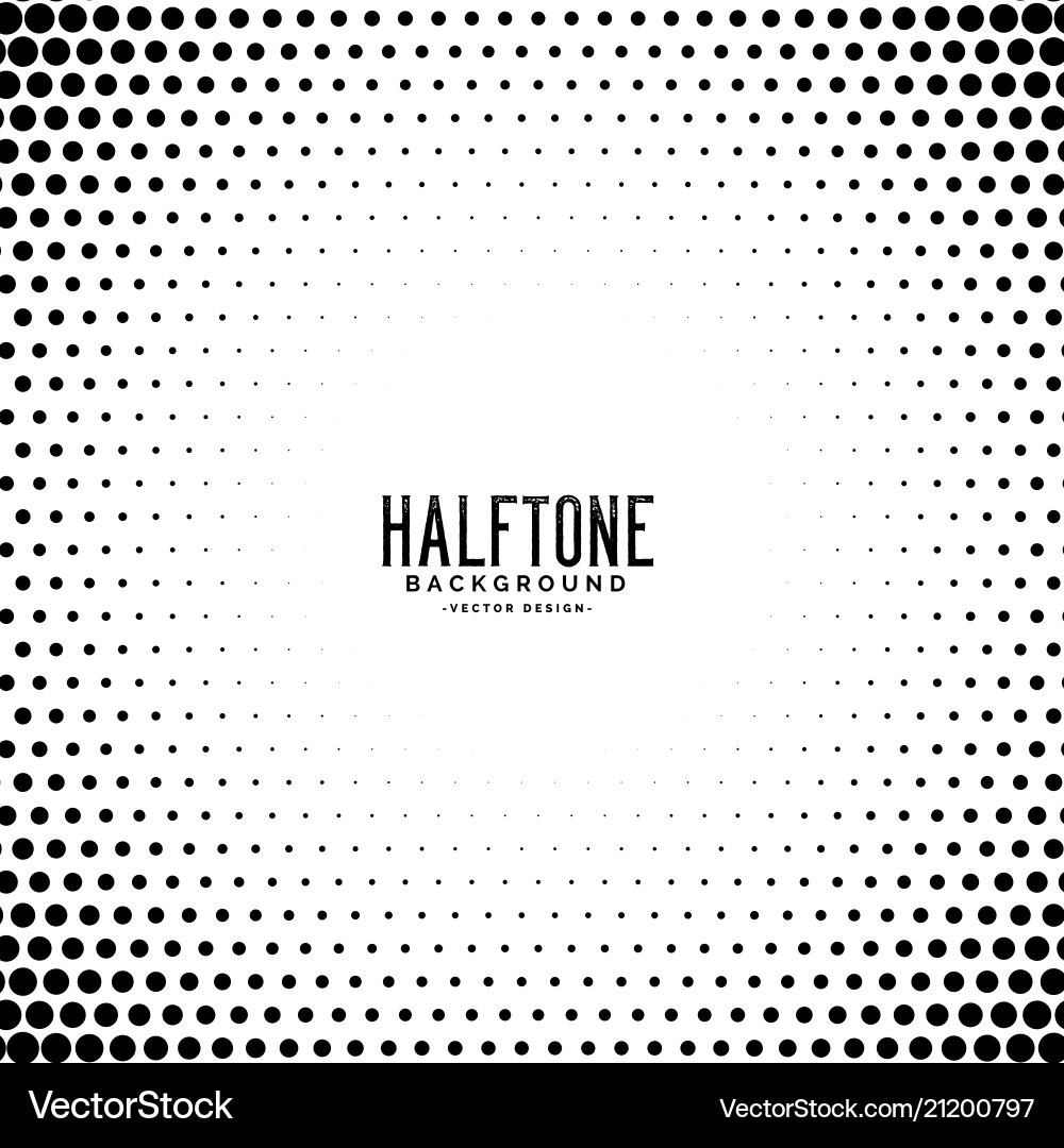 Comic Halftone Pattern Background Royalty Free Vector Image