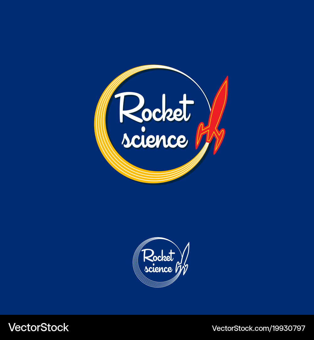 Rocket Science Logo It IS Rocket Science Shirtoid