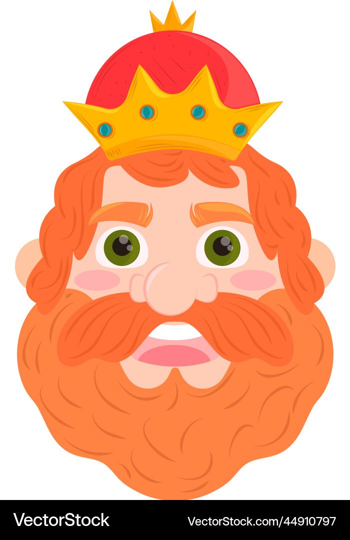 Wise king gaspar Royalty Free Vector Image - VectorStock