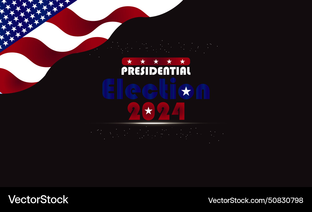 Designing for the presidency Royalty Free Vector Image