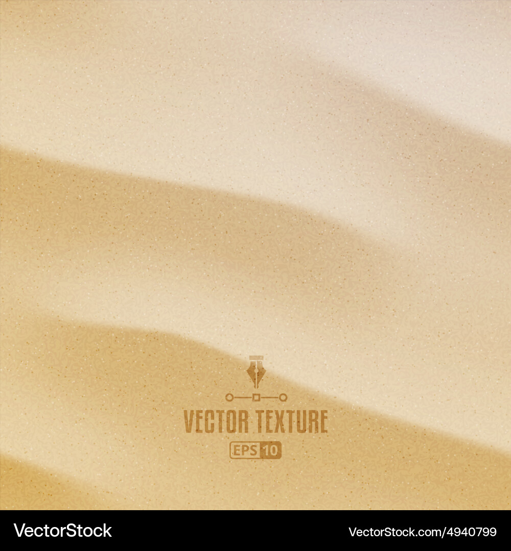 Sand texture Royalty Free Vector Image - VectorStock