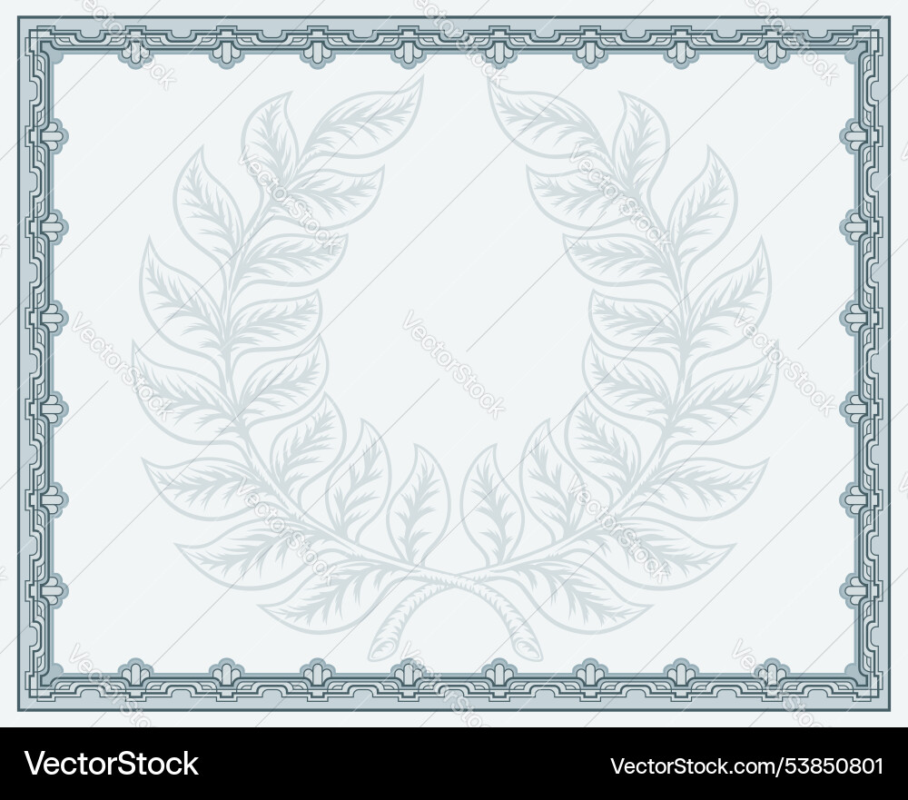 Certificate template diploma background Royalty Free Vector