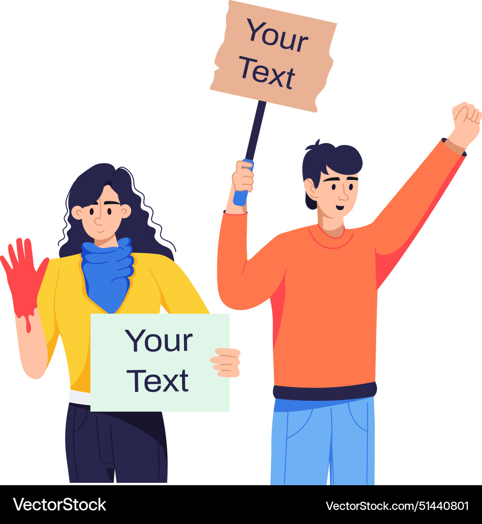 Violence protest Royalty Free Vector Image - VectorStock