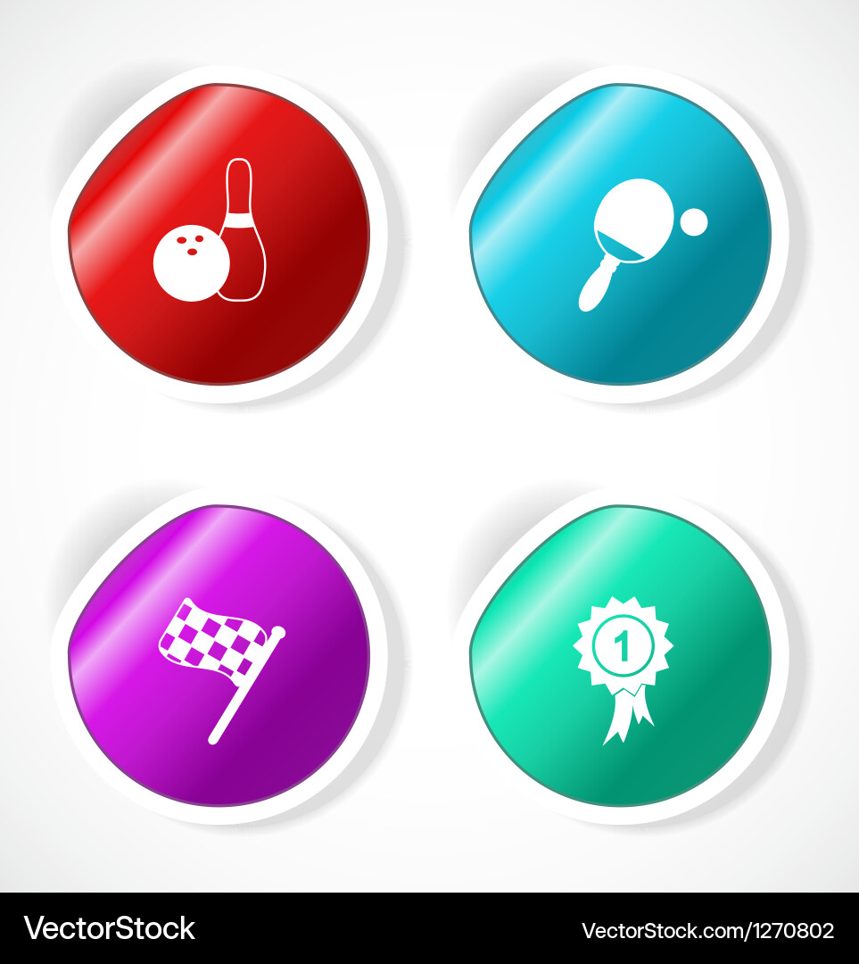 Paper Ping Sticker Vector Images (20)
