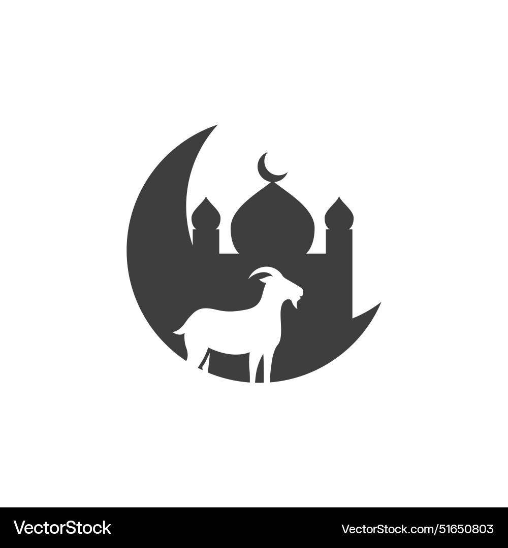 Eid al adha icon Royalty Free Vector Image - VectorStock