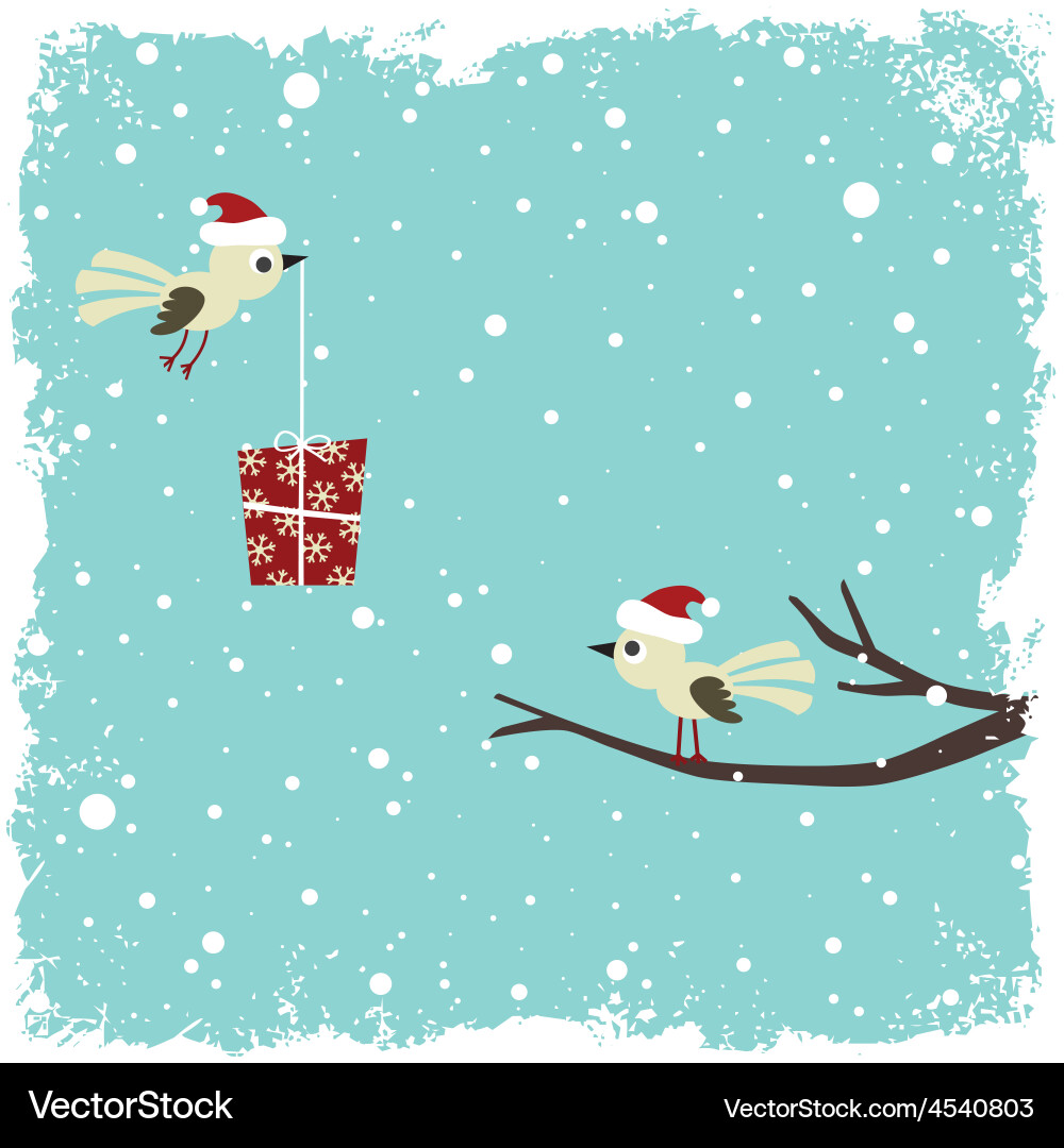 Winter card Royalty Free Vector Image - VectorStock