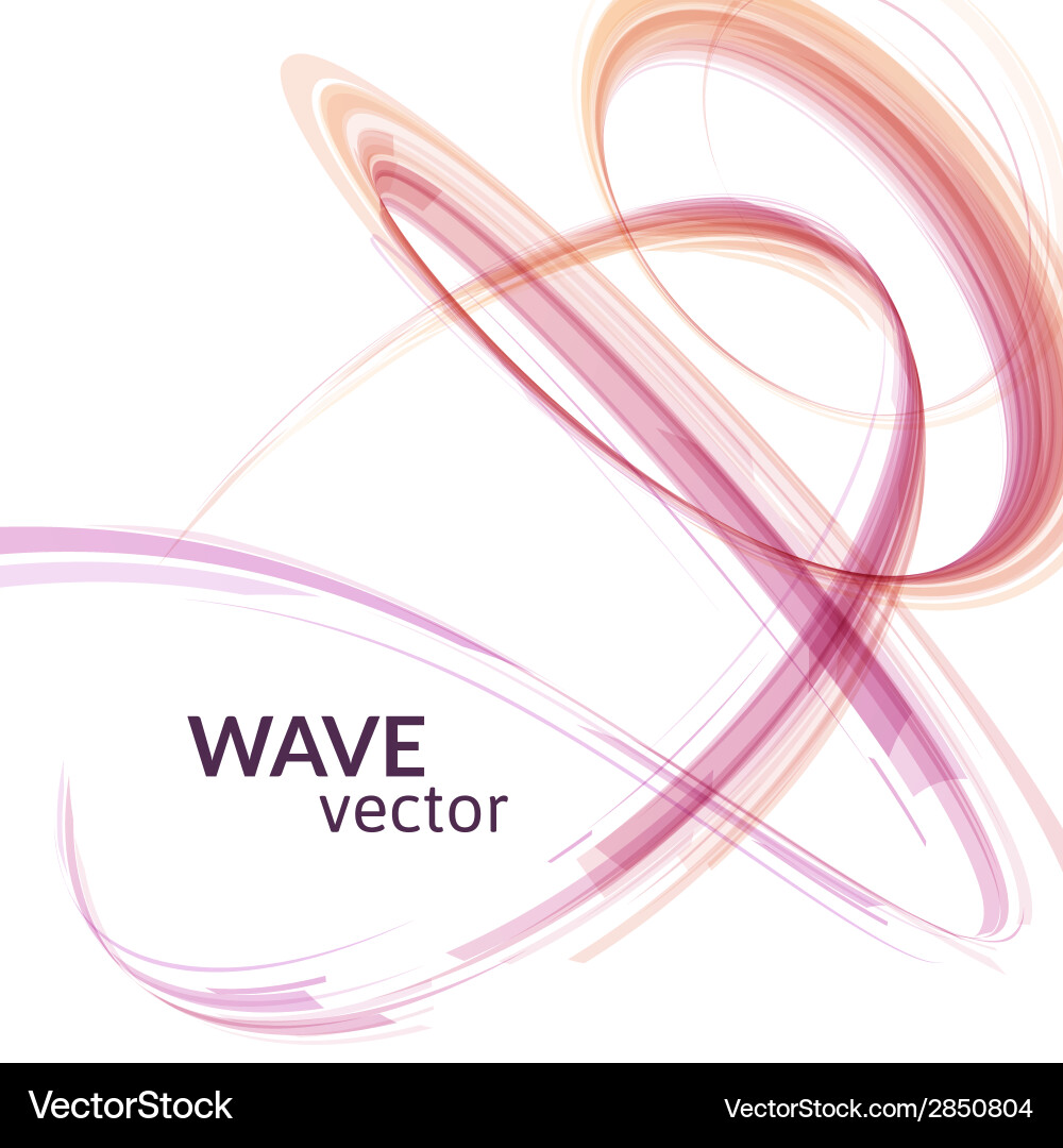 Abstract spiral on isolated white background Vector Image