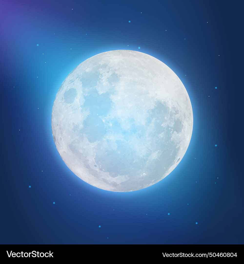 Moon Royalty Free Vector Image - VectorStock