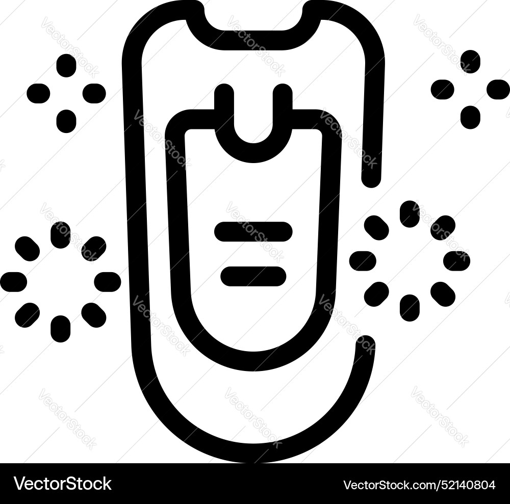 Vip event pass hanging surrounded by festive Vector Image